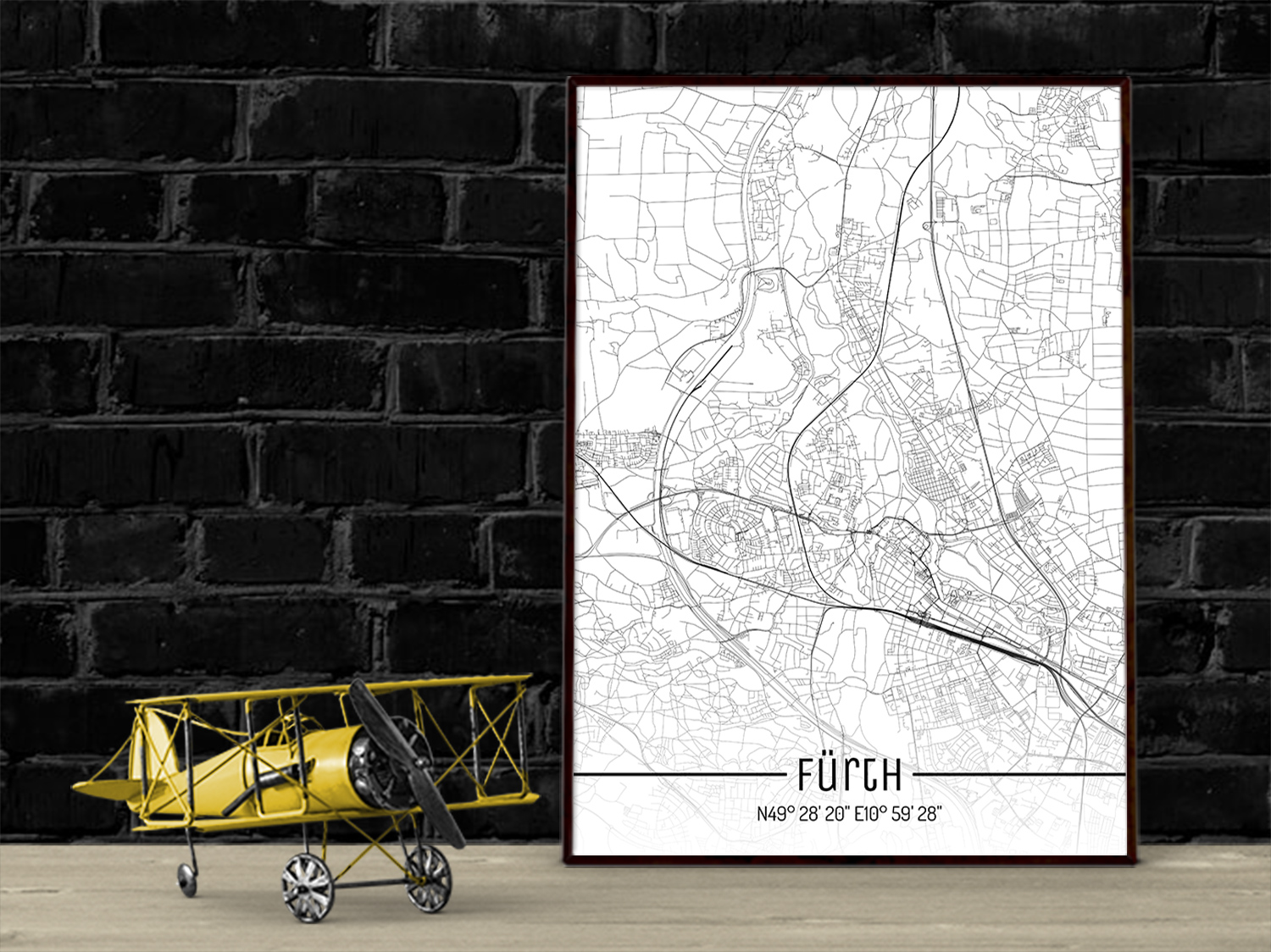 KlausUndSo - Stadtplan Fürth - Just a Map