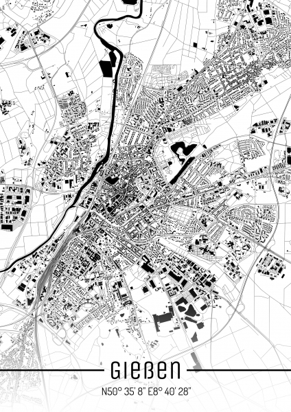 KlausUndSo - Stadtplan Gießen - Just a Map