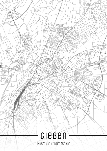 KlausUndSo - Stadtplan Gießen - Just a Map
